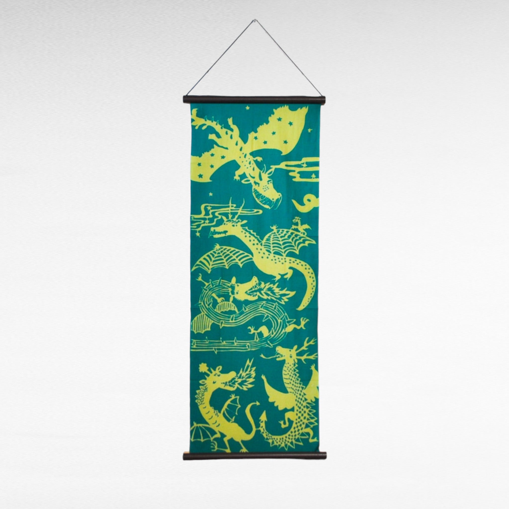 手拭い - 「竜星群」緑 - – GALLERY KACCO